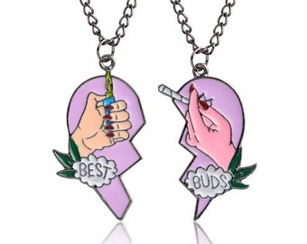 Weed Best Friend Necklaces 2024 www.alhudapk