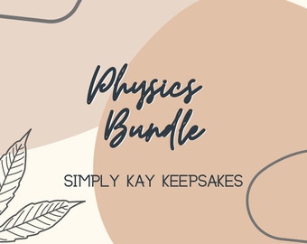 Physics 1 Final 2 PAGE CHEAT SHEET - Etsy Canada