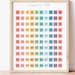 Count to 100 Chart Wall Poster Montessori Classroom Educational Posters ...