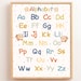 Alphabet Poster Nursery Wall Art Kids Room Decor ABC Poster for ...