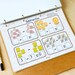 Maths Busy Book Printable Toddler Activities Preschool | Etsy