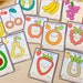 Fruits Play Doh Mats Fine Motor Skills Gift for Toddler Play | Etsy