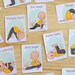 Kids Yoga Poses Flash Cards Yoga Routine Montessori Cards | Etsy