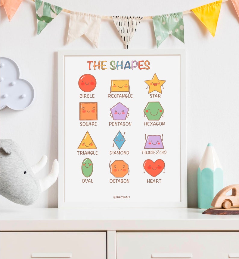 Set of Two Prints Toddler Classroom Posters Montessori - Etsy