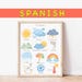 Spanish Calendar for Kids Printable Perpetual Calendar for Toddlers ...