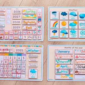 Morning Board Kids Perpetual Calendar Printable Classroom Calendar ...