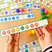 Pom Pom Patterns Activity for Toddlers Color Sorting Occupational ...