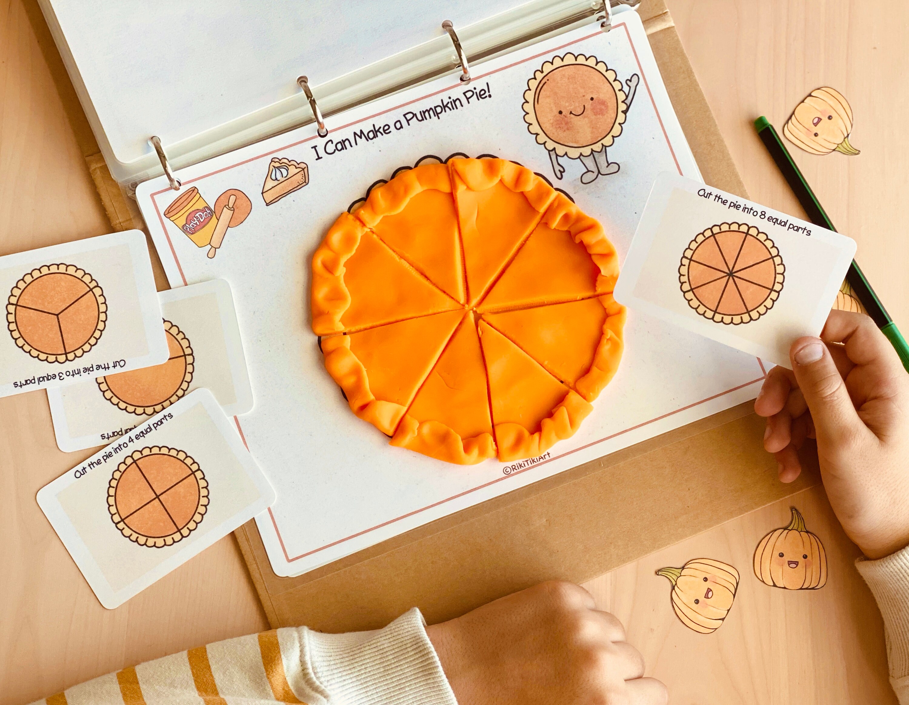Thanksgiving Busy Book Printable Kids Activity Book Toddler Learning ...
