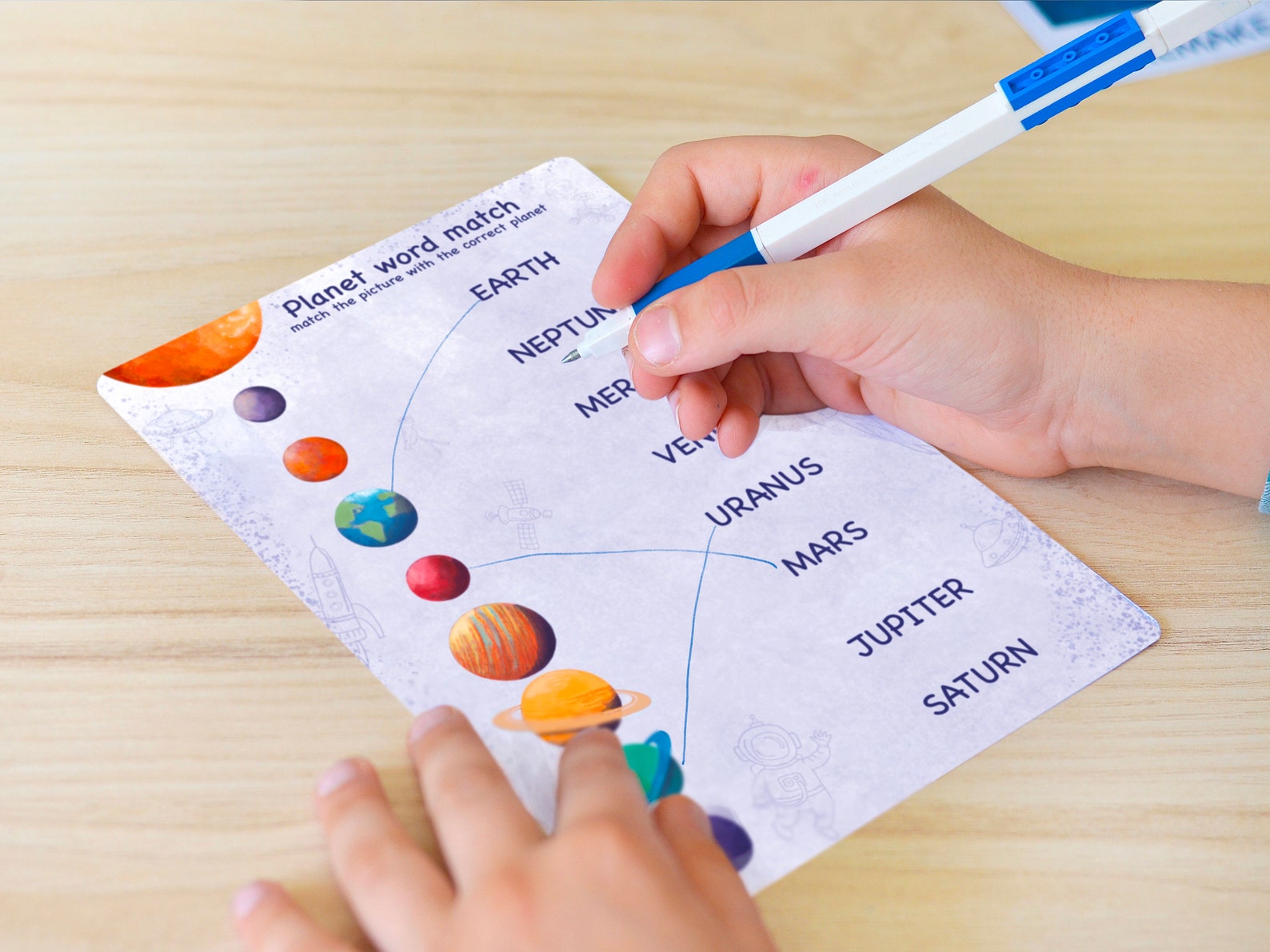 Solar System Pack Montessori Materials Educational Prints - Etsy