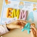 Personalized Name Play Dough Mat Gift for Toddler Printable Play Doh ...