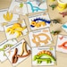 Dinosaur Play Doh Mats Visual Cards Printable Play Dough Party ...