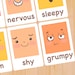 Emotions Flash Cards, Montessori Printable, Preschool Curriculum ...