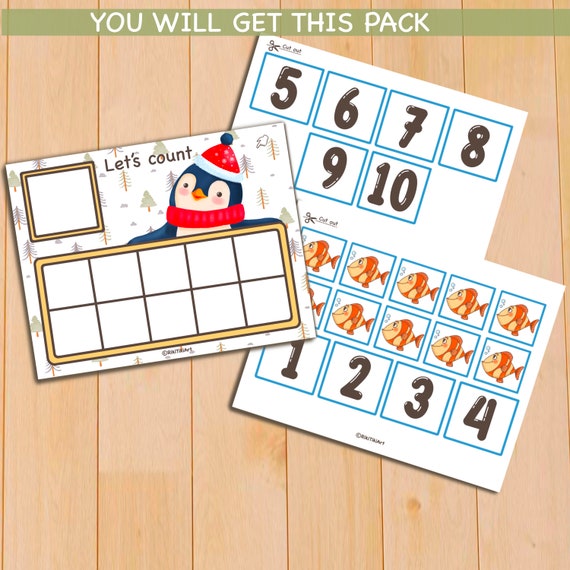 Hojas De Trabajo De Conteo Imprimibles Para