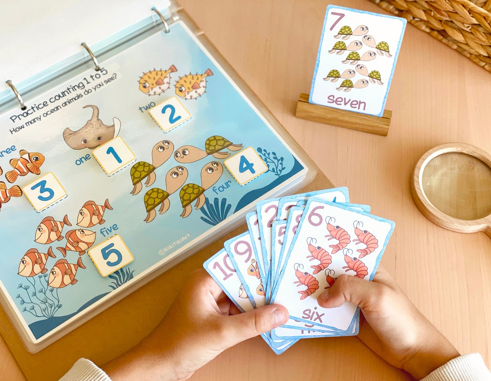 Ocean Animals Toddler Busy Book Printable Learning Binder - Etsy