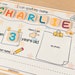 Printable Name Activity for Kids About Me Kindergarten Pre-k Learning ...