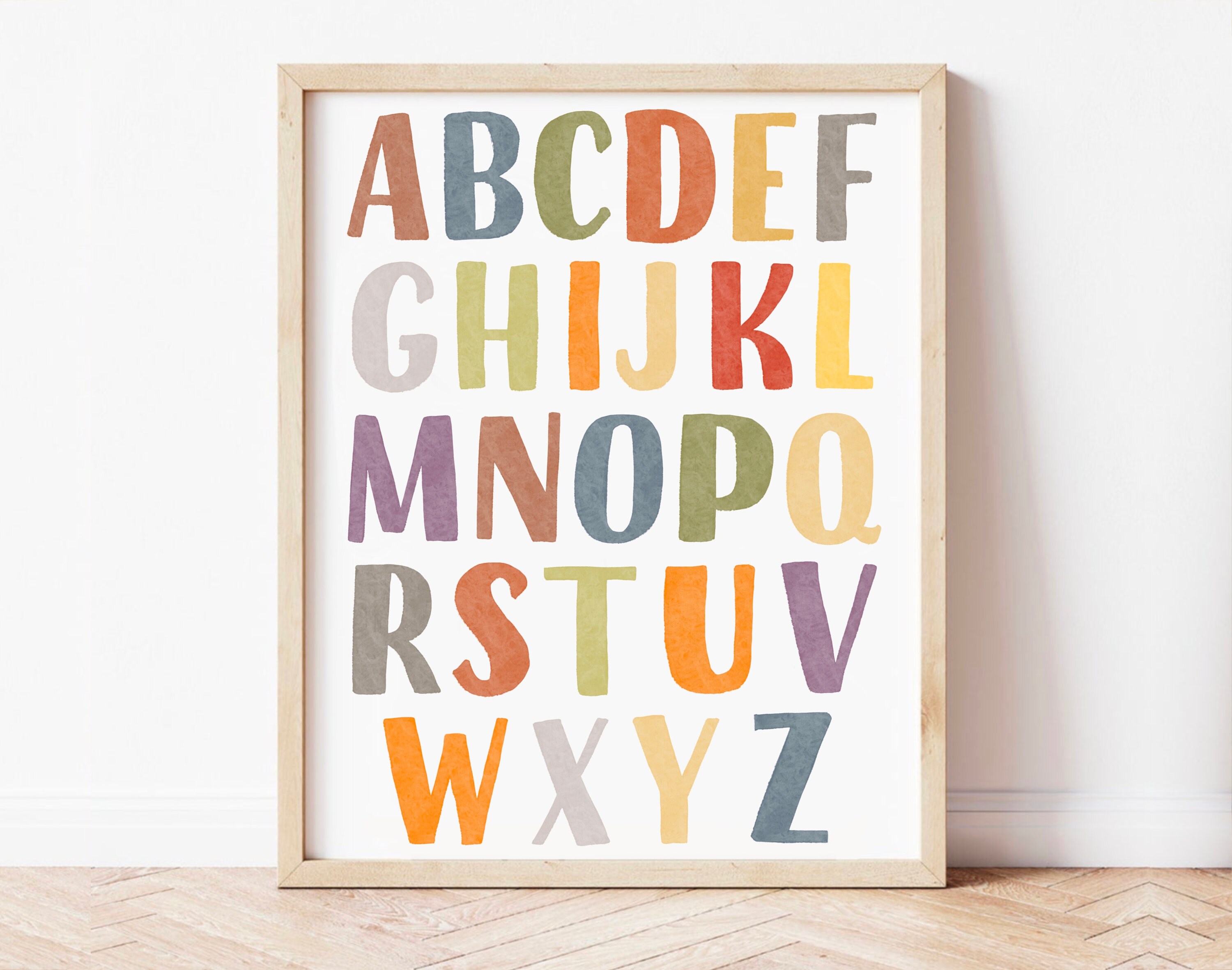 Set of 8 Playroom Prints Educational Montessori Posters Classroom ...