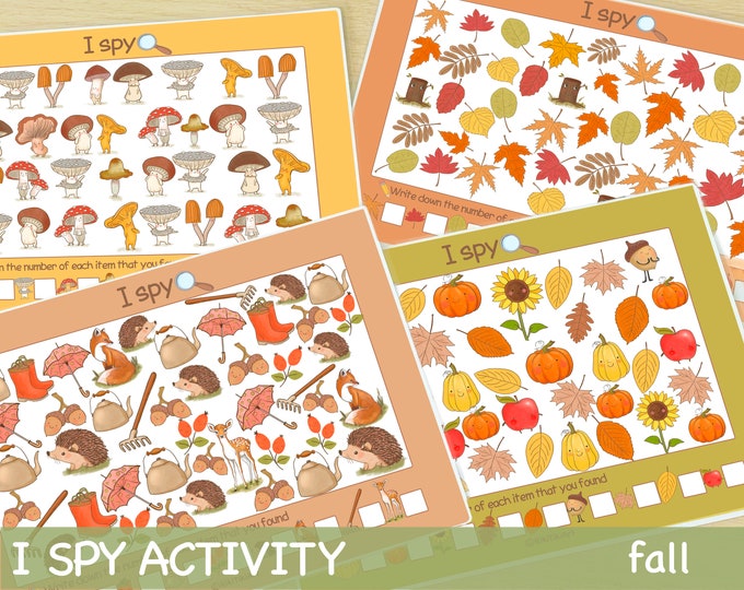 Autumn I SPY - Etsy