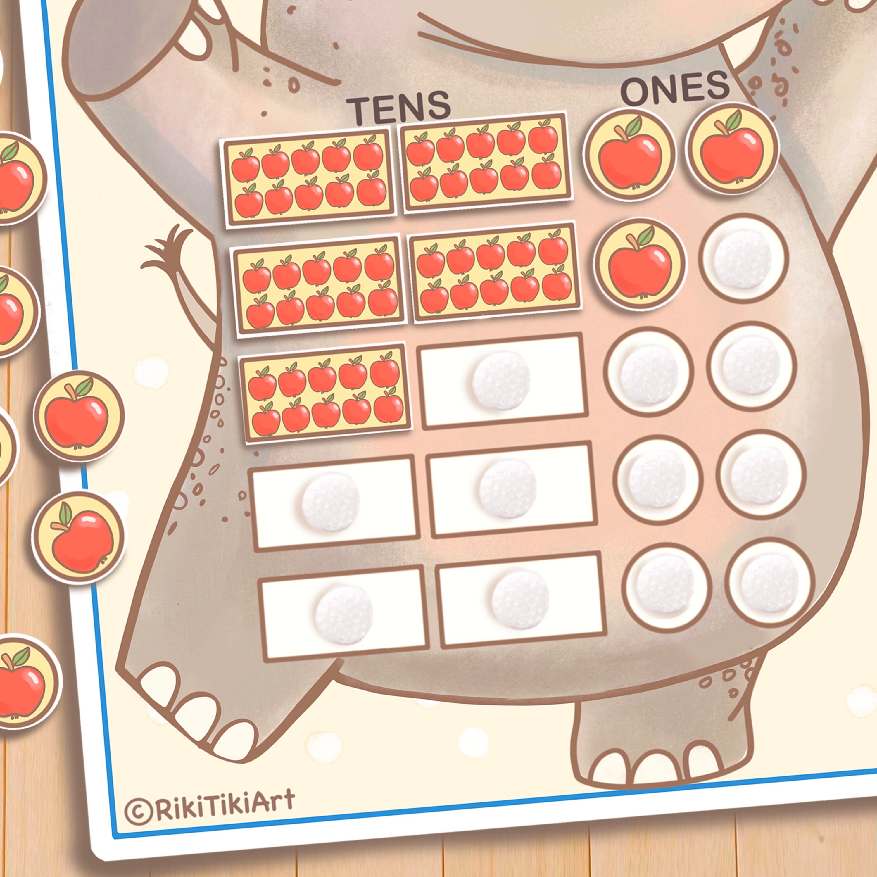 Printable Counting Practice Preschool Worksheets Preschool - Etsy Canada