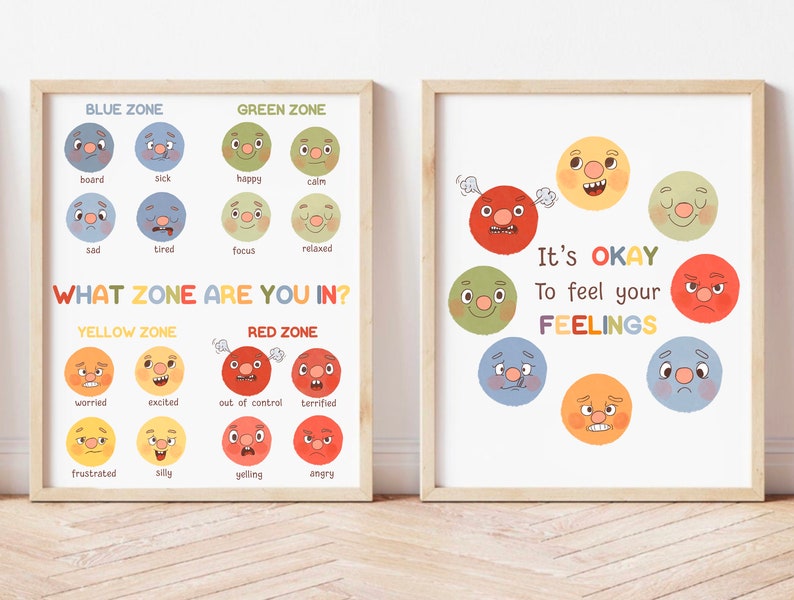 School Counseling Posters Calm Down Corner Downloadable Prints Social ...