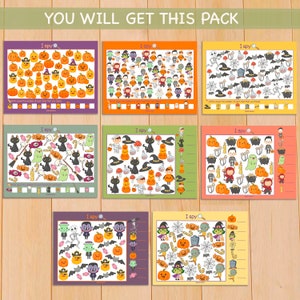 Halloween I Spy Game for Toddler Preschool Worksheets Halloween ...