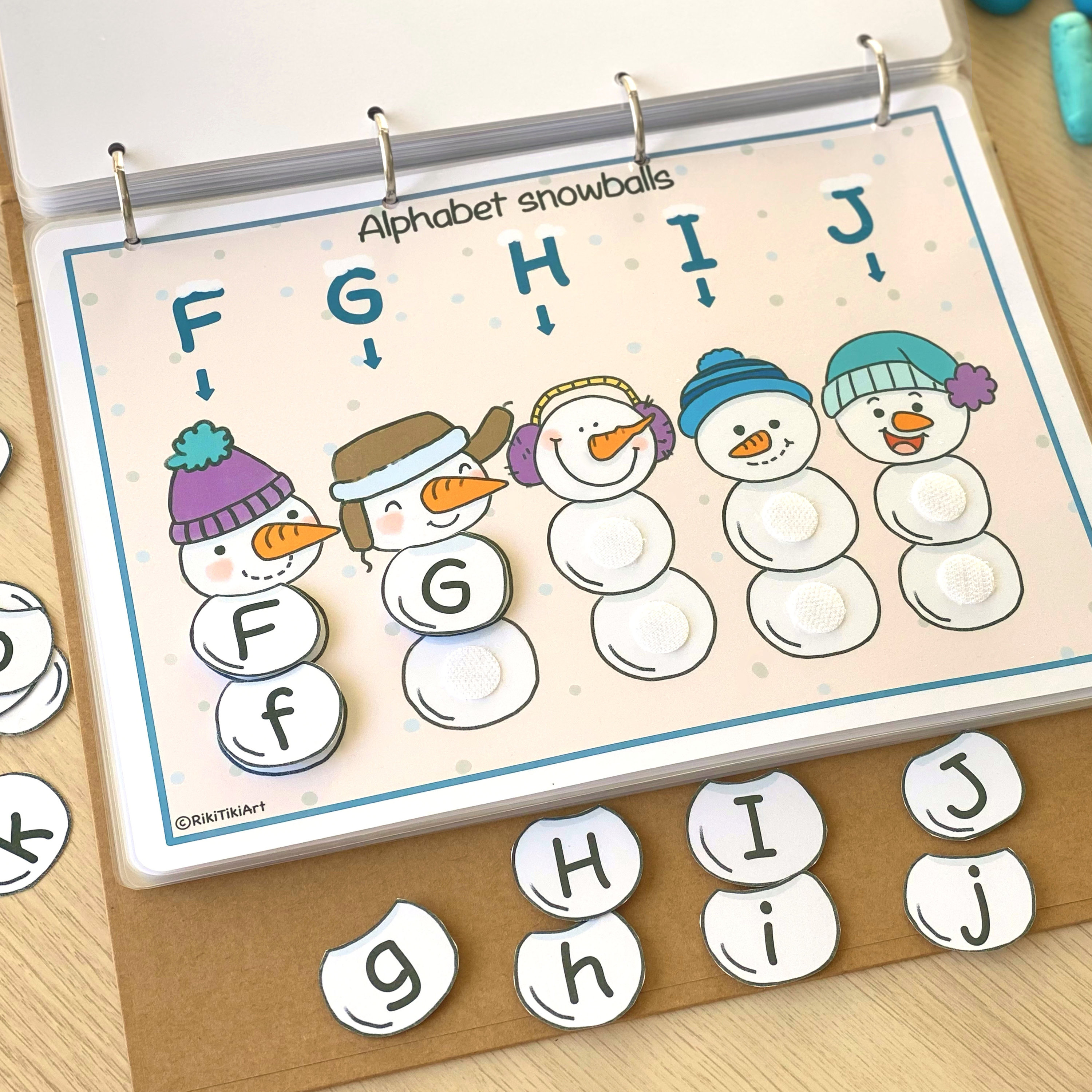 Winter Busy Book Printable Preschool Curriculum Learning | Etsy