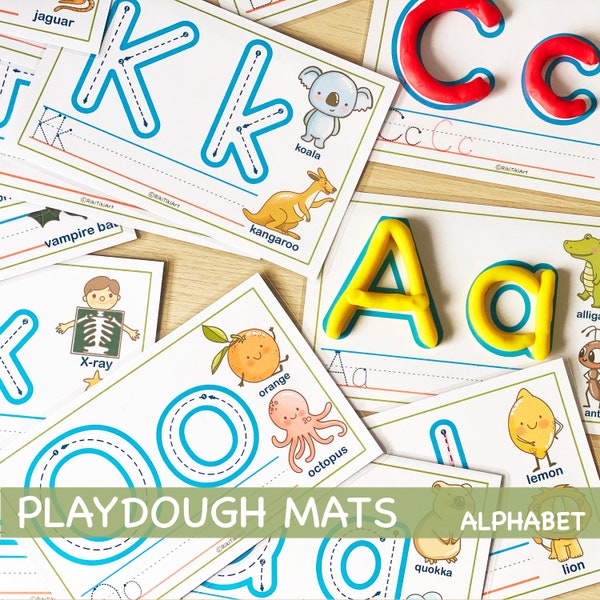 ABC Capital Letters Pdf Full Alphabet & Individual Letters Total 27 ...