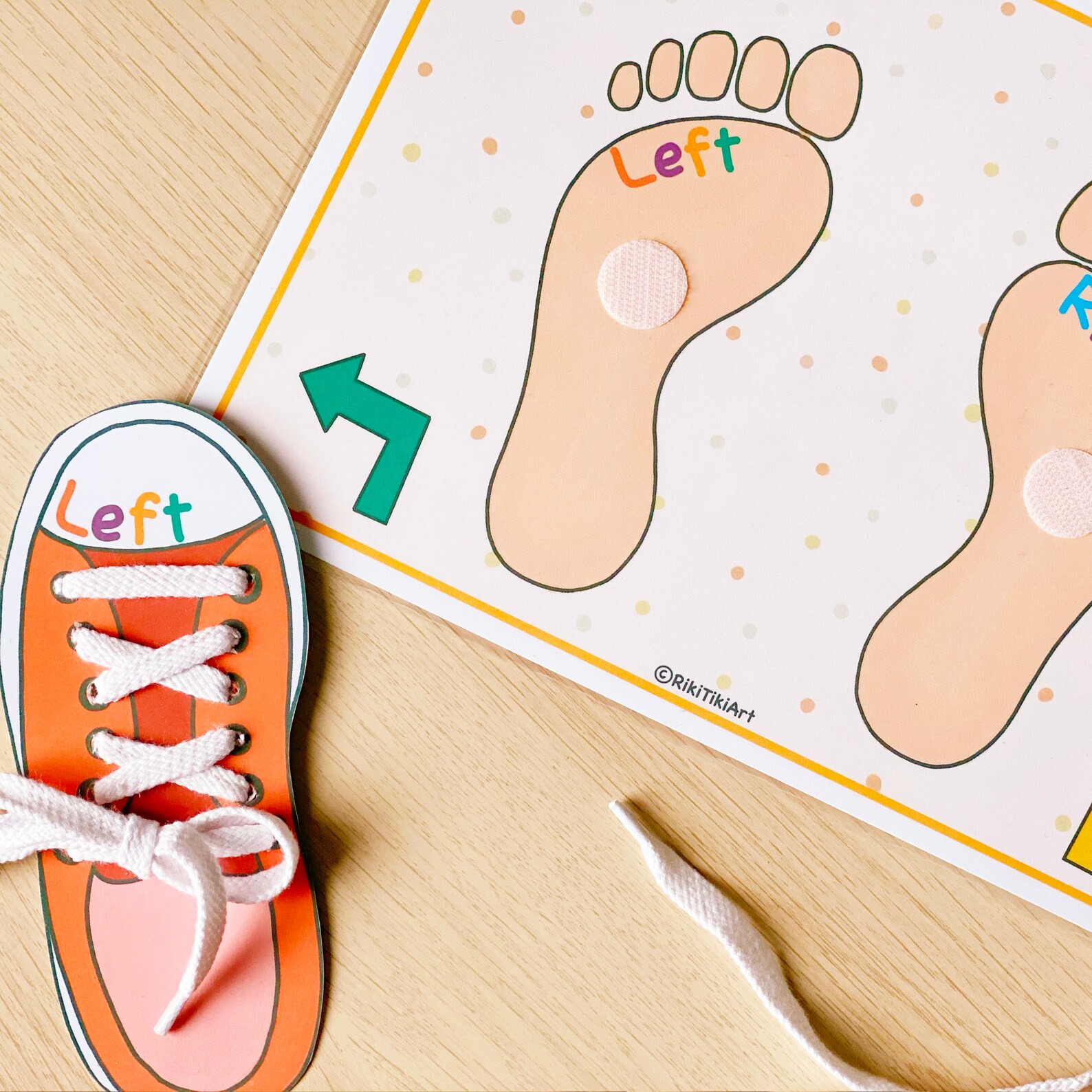 Shoe Tying Practice for Kids Fine Motor Skills Preschool - Etsy