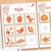Spanish Color Sorting Activity Montessori Printable Matching Activities ...
