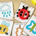 Nature Play Doh Mats Visual Cards, Fine Motor Skills Activity Printable ...