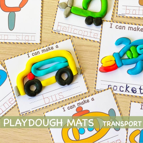 Christmas Play Dough Mats Visual Cards Printable Play Doh - Etsy