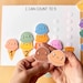 Ice Cream Number Match: Montessori Counting Activity (digital Download ...
