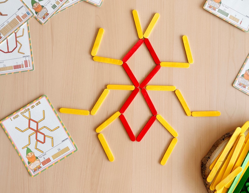 Spring Popsicle Sticks Activity Montessori Printable Activities for ...