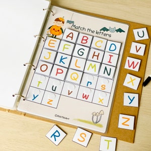 Halloween Busy Book Printable Toddler Learning Book Halloween ...