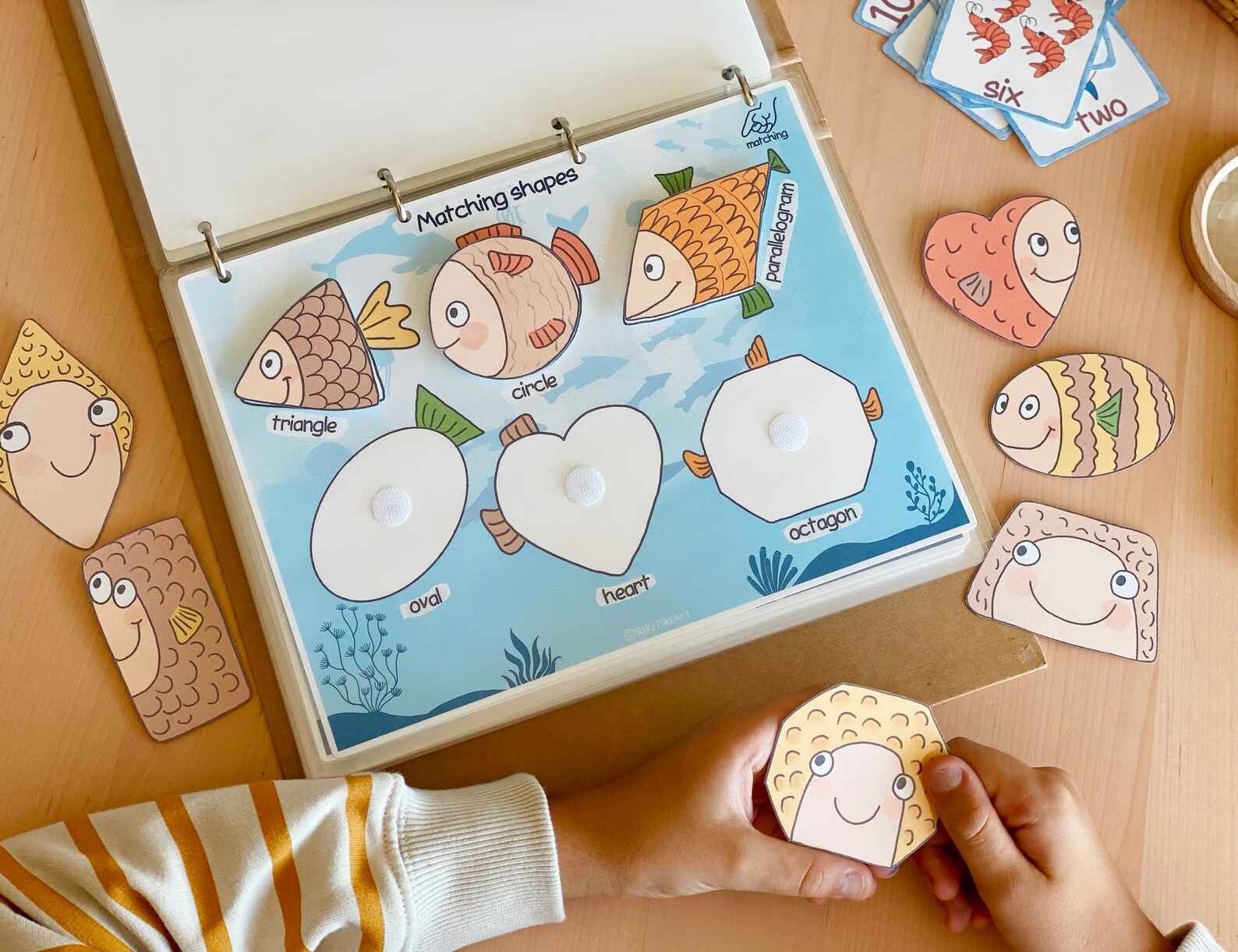 Ocean Animals Toddler Busy Book Printable Learning Binder - Etsy