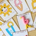 Summer Play Dough Mats Fine Motor Skills Visual Cards Play Doh Mats ...