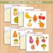 Fruits & Vegetables Matching Game: Toddler Homeschool Printable (PDF ...