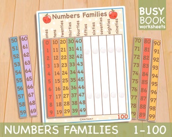 Maths Busy Book Printable Toddler Activities Preschool Curriculum ...