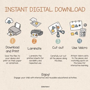 Color Sorting Montessori Printable Activity Preschool Matching ...