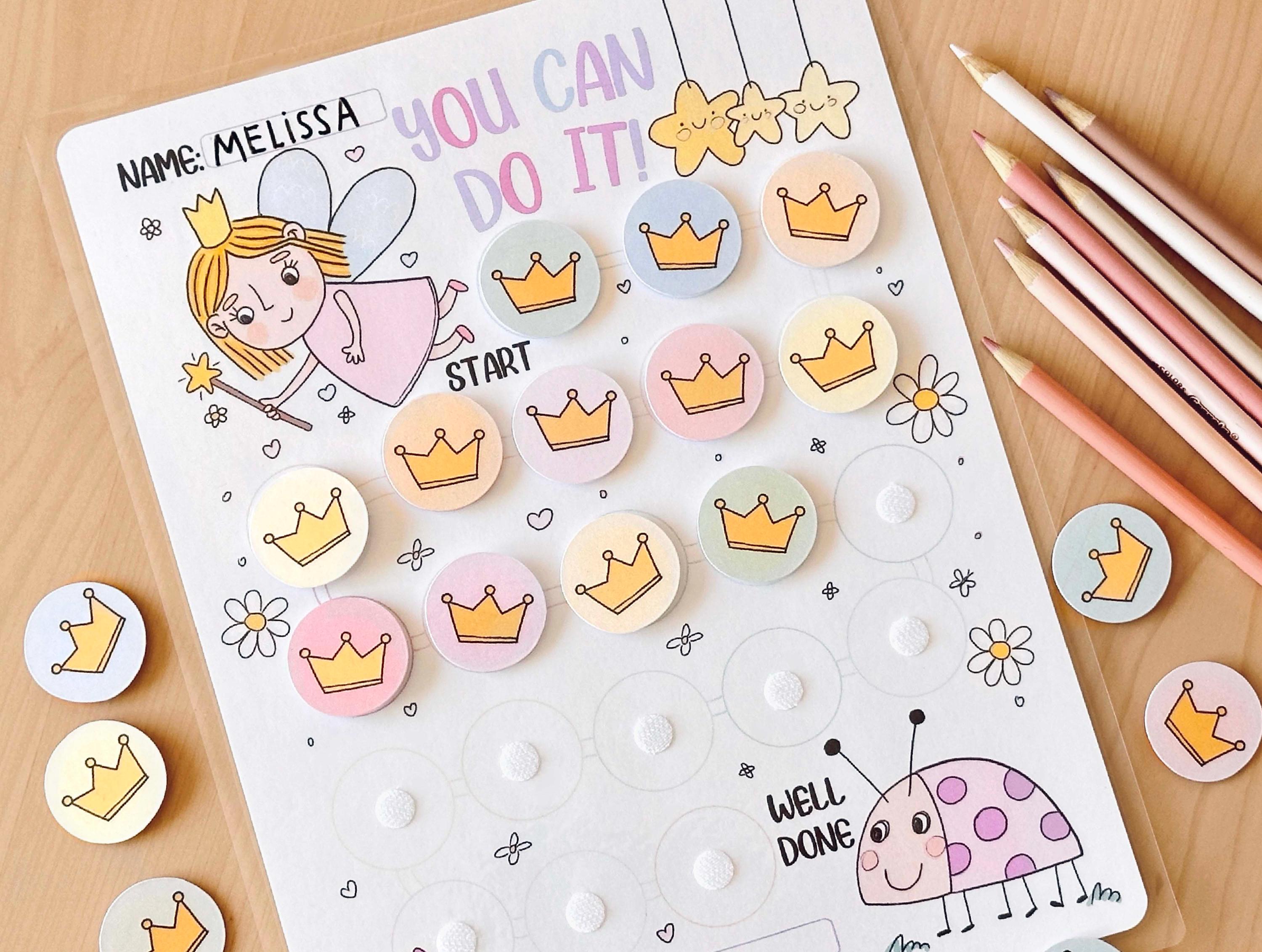 Fairy Reward Chart Printable Kids Activities Behavior Chart Fairy to Do ...