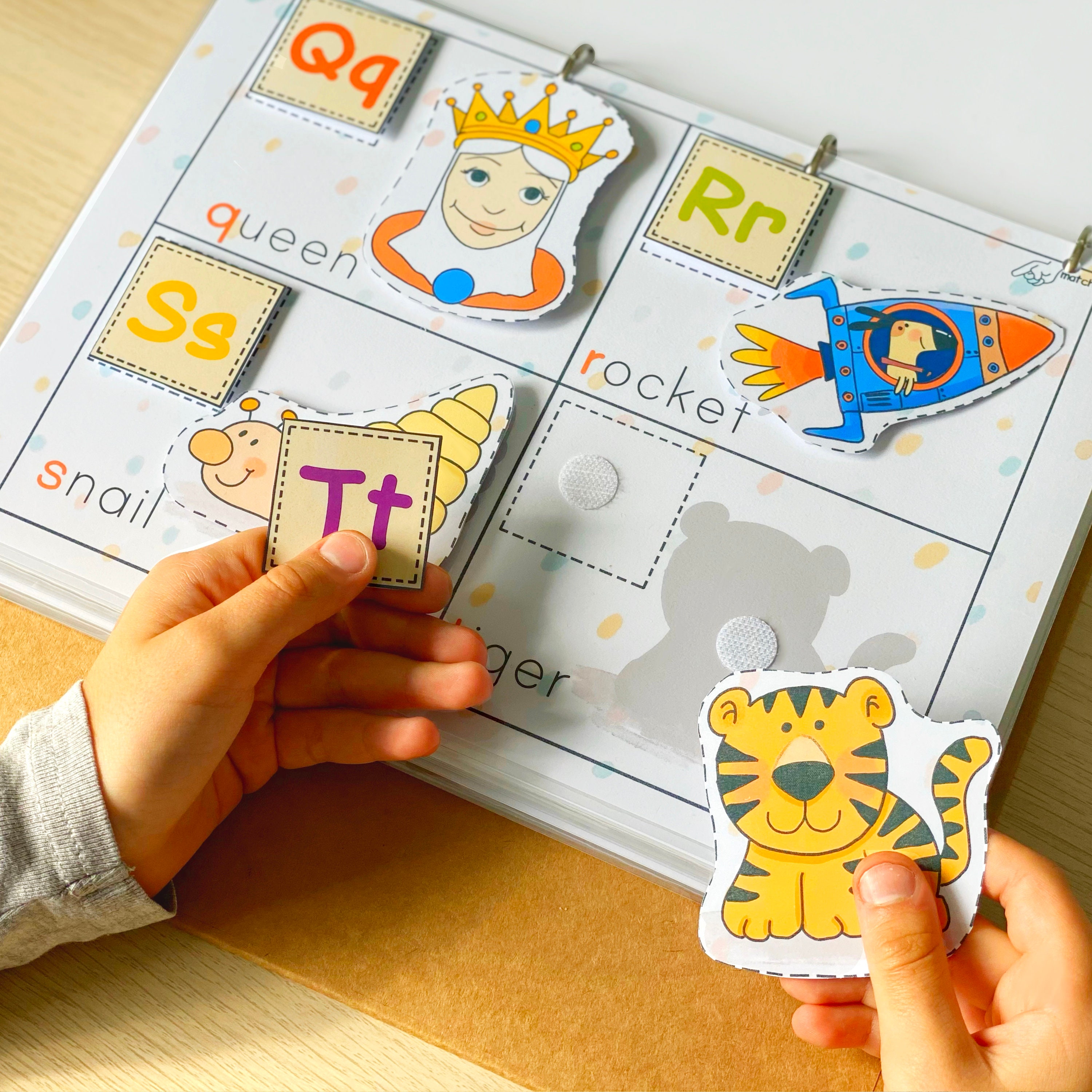 Alphabet Busy Book Printable ABC Quiet Book Toddler Busy | Etsy