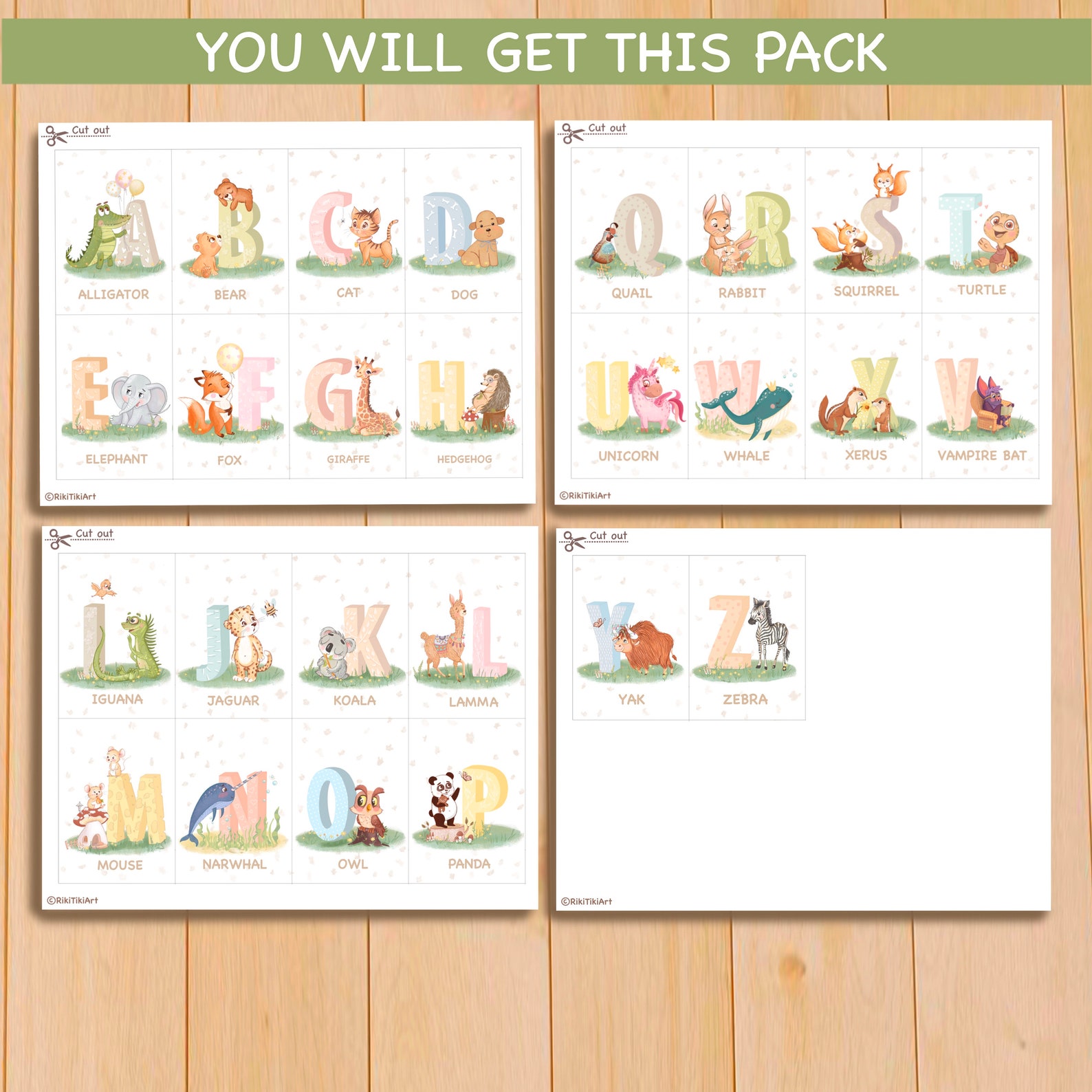 Alphabet Cards, Preschool Curriculum, Alphabet Flashcards, Homeschool ...