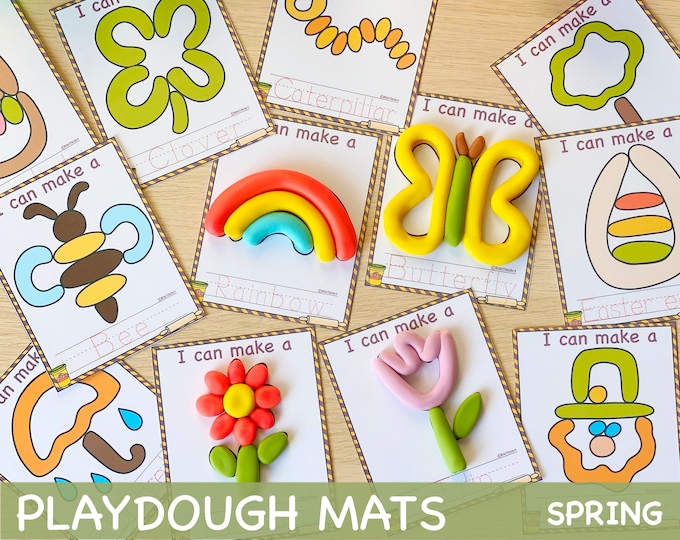 Fairy Garden Playdough Kit - Etsy