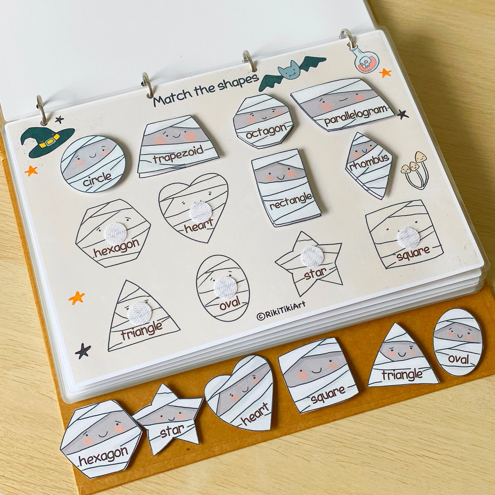 Halloween Busy Book Printable Toddler Learning Book Halloween - Etsy