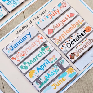 Morning Board Kids Perpetual Calendar Printable Classroom Calendar ...