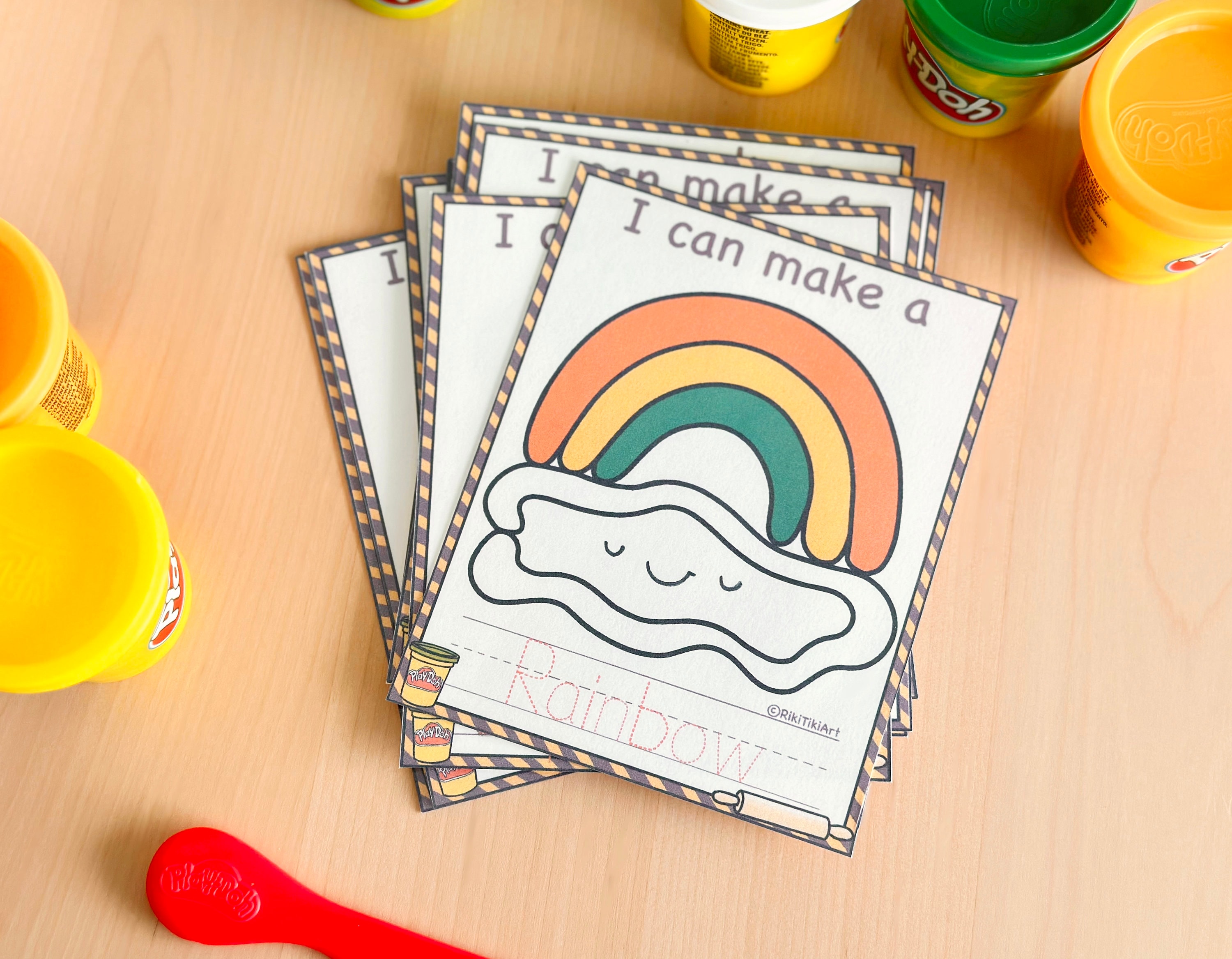St Patricks Day Play Dough Mats Preschool Activities for Kids ...