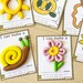 Nature Play Doh Mats Visual Cards, Fine Motor Skills Activity Printable ...