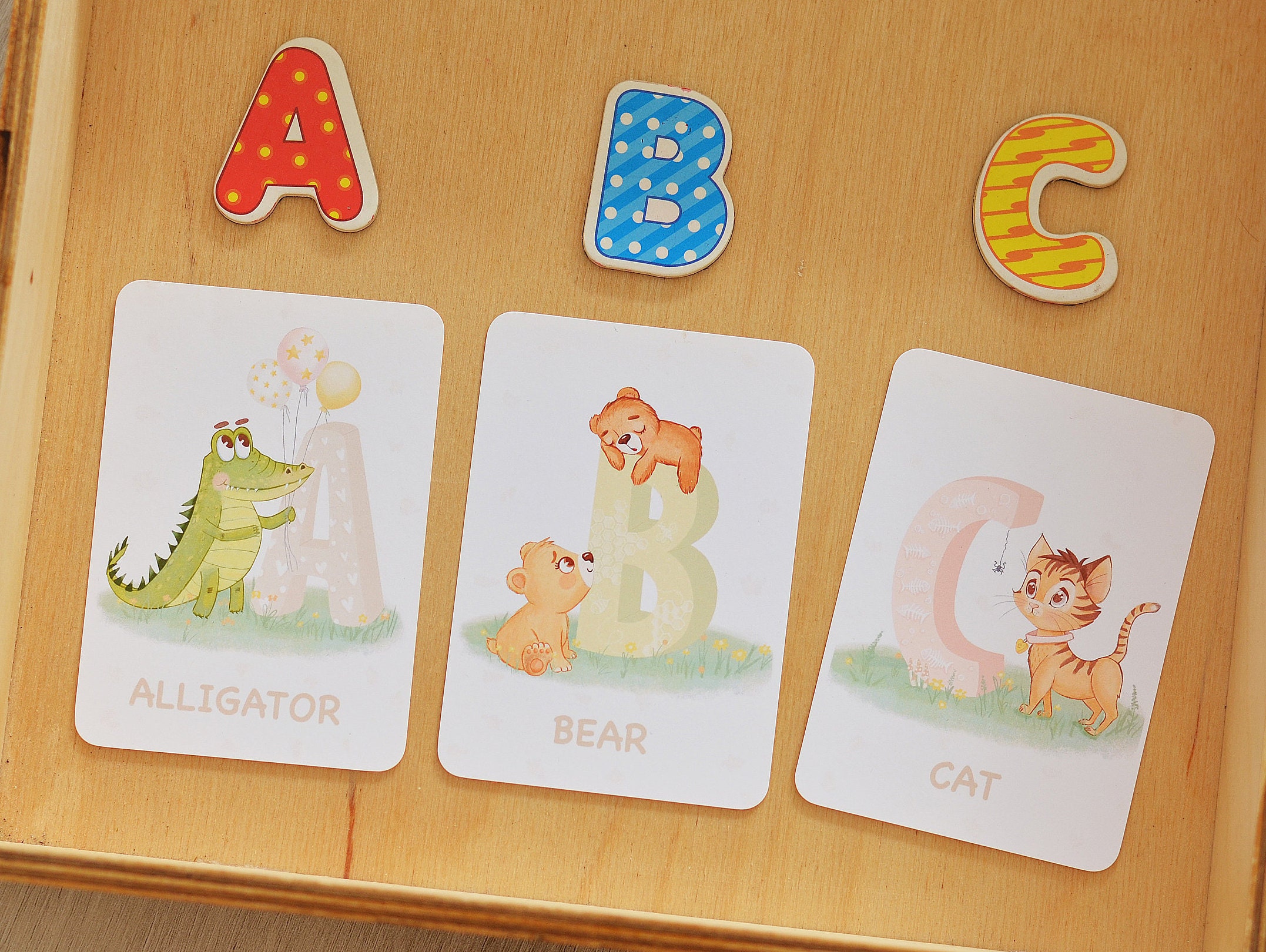 Alphabet Activity Preschool Curriculum, Printable Alphabet Cards ...