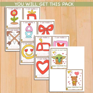 Valentines Day Play Dough Mats Printable Play Doh Activity Fine Motor ...