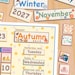 Australian Calendar Printable Perpetual Calendar for Kids Classroom ...