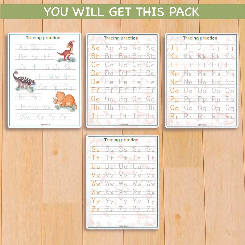 Tracing Alphabet Preschool Learning Folder Busy Book - Etsy